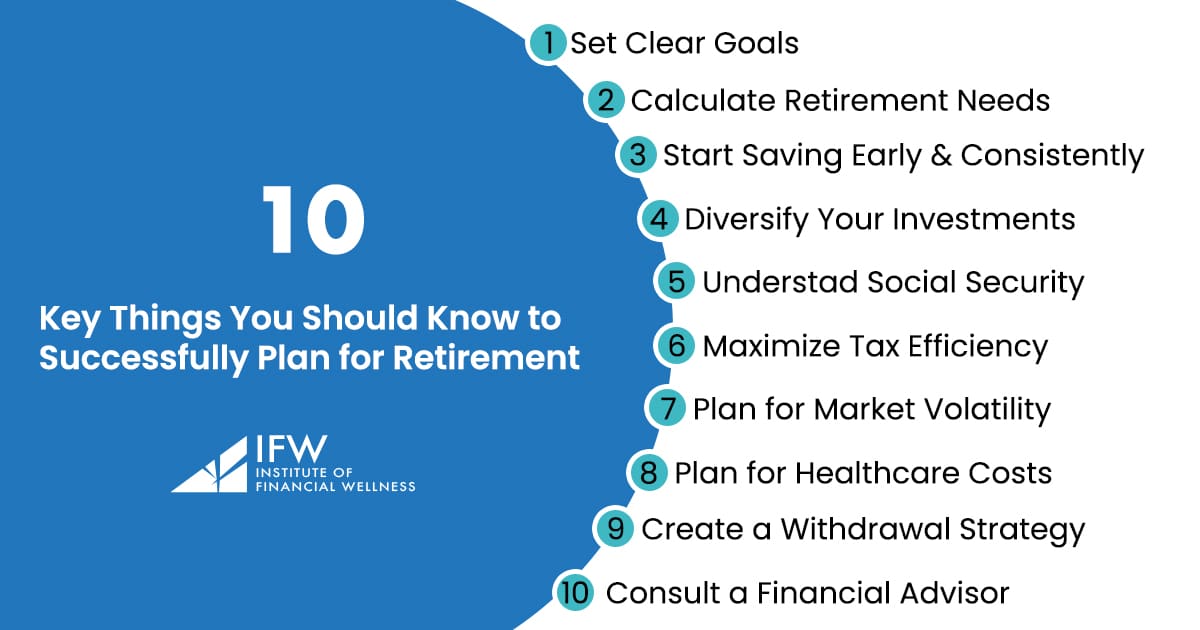 10 Key Factors for Achieving Retirement Success - The Institute of Financial Wellness